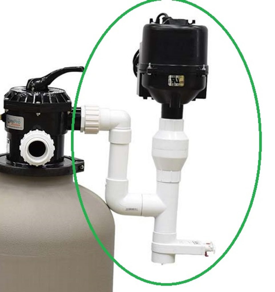 EasyPro Bead Filter Retrofit Blower Add On Kit for 1.5" Bead Filters ...